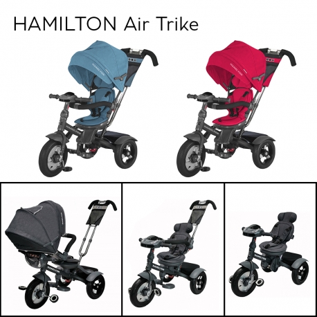 Hamilton Air Trike triratukas pripučiamais ratais Nemokamas Pristatymas